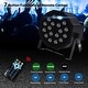 18 RGB LED DJ Stage Uplight -DMX Control Sound Activated with Remote ...