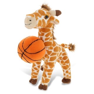 DolliBu Giraffe Stuffed Animal with Basketball Plush - 12.5 Inch - Bed ...