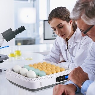 35 Eggs Incubator with Automatic Egg Turning and Temperature Control ...