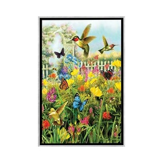 iCanvas "Hummingbirds & Arbor" by Greg & Company Framed - Bed Bath ...