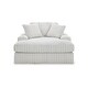 Signature Design by Ashley Stupendous Alloy Oversized Chaise - 64" W x ...