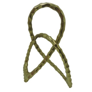 15 Inches Metal Frame Decorative Loop Accent Decor, Gold - Bed Bath ...