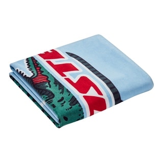 Lacoste Fusion Croc Beach Towel in Light Blue - Bed Bath & Beyond ...