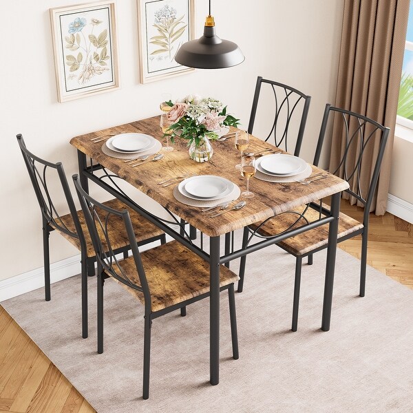 Rectangular Kitchen Table Set with 4 Chairs On Sale Bed Bath Beyond 39881672