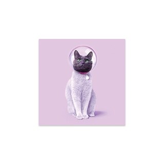 Space Cat Print On Acrylic Glass by Paul Fuentes - Bed Bath & Beyond ...