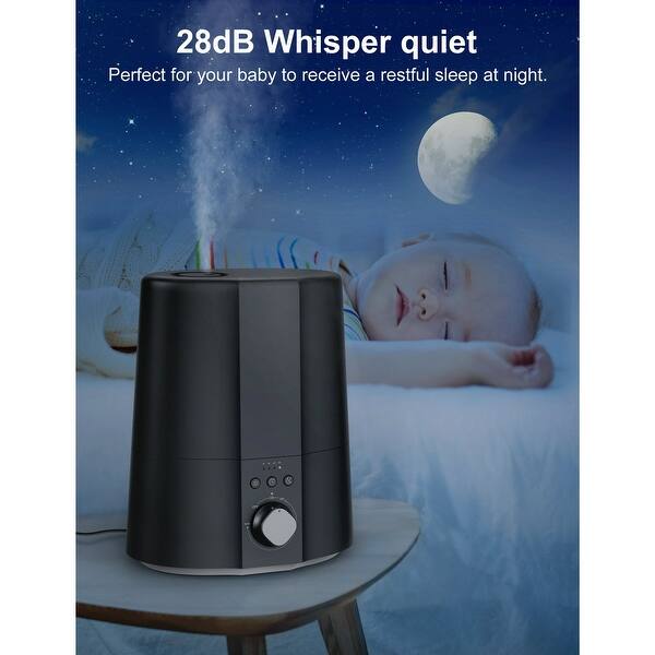 2.5L cold fog ultrasonic humidifier - Bed Bath & Beyond - 37593757
