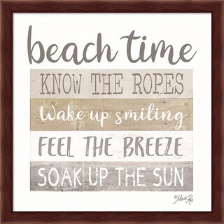 Marla Rae 'Beach Time' Framed Art - Bed Bath & Beyond - 35667724