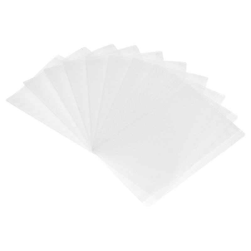 Soft Credit Card Sleeves Long Side Opening Protector Holder White ...