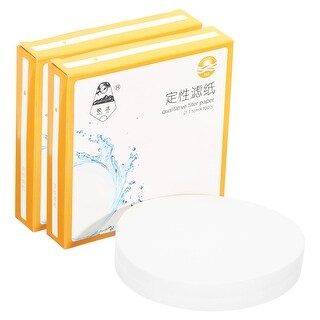 200Pcs 11cm Qualitative Filter Paper Circles, Slow Speed Round Lab ...