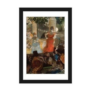 iCanvas "Le cafe concert, a ambassadeurs, 1876" by Edgar Degas - Bed ...