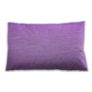 Ahgly Company Patterned Indoor-Outdoor Violet Purple Lumbar Throw ...