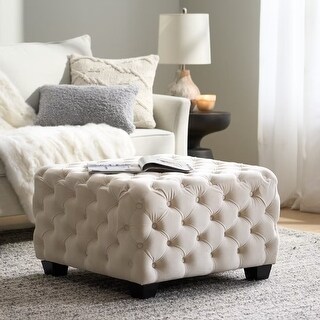 Modern style button-tufted diamond stitc ottoman,for living room - Bed ...