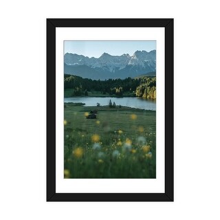 iCanvas "Calm Mountain Lake Meadow During Sunrise" by Michael Schauer ...