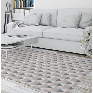 PRISM NEUTRAL Area Rug by Kavka Designs - Bed Bath & Beyond - 28963292