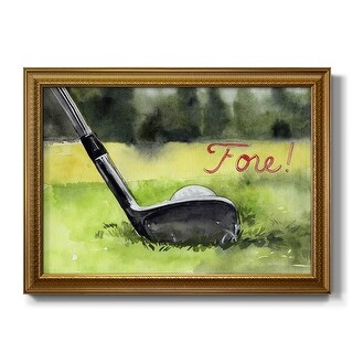 Tee Off Time IV Premium Framed Canvas- Ready to Hang - Bed Bath ...