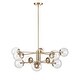 Millennium Lighting Avell 10 Light Chandelier Fixture in Multiple ...