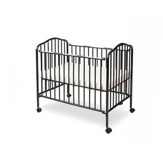 Mini/Portable Folding Crib, Black - Bed Bath & Beyond - 37247548