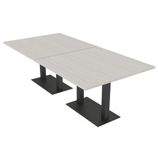 8 Person Rectangular Conference Table X Bases Power And Data Units ...
