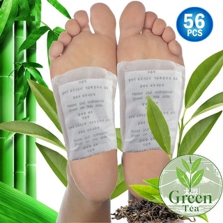 Japanese Foot Cleanse Detox Pads - Relief with Bamboo Ginger Charcoal ...