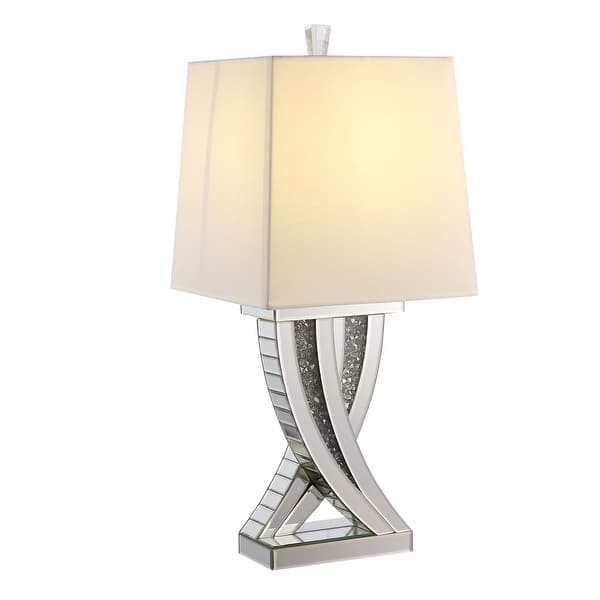 Mirrored & Faux Diamonds Table Lamp - Bed Bath & Beyond - 37523654