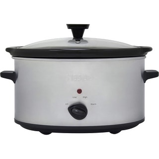 NESCO SC-6-25, Slow Cooker, 6 Quart, Silver - Bed Bath & Beyond - 40770913