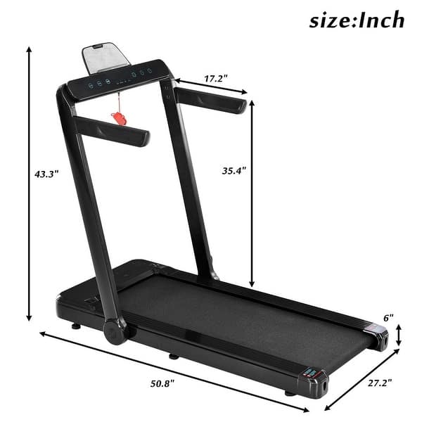 Walking Jogging Running Machine Fitness Equipment for Home Gym Office ...