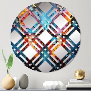 Designart "Bold Pop Colors Infuse Butterflies With Energy I" Animals ...