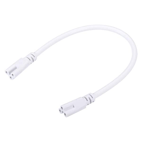 T5 T8 LED Tube Connector Round Cable 30CM Female to Female Double End ...