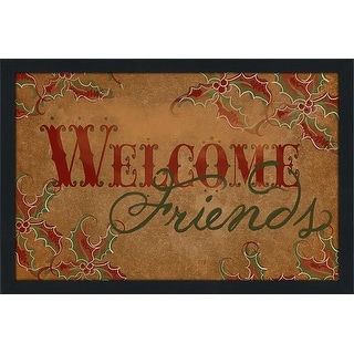 "Welcome Friends" by Jodi Print on Acrylic - Bed Bath & Beyond - 36536829