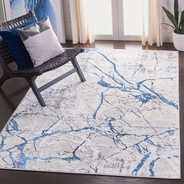 SAFAVIEH Amelia Fietje Modern Abstract Distressed Rug - On Sale - Bed ...
