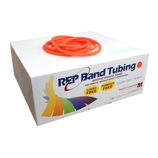 Optp 3105P 100 Ft Rep Band Resistive Exercise Tubing Level 1 - Peach ...