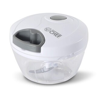 Mini Food Chopper with Easy Grip Handle, Veggie Chopper with Stainless ...