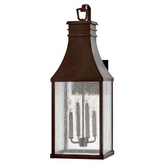 Hinkley Lighting 17468 Beacon Hill 4 Light 32" Tall Outdoor Wall - Bed ...