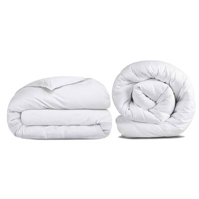 Wool Duvet Insert and Compatible Duvet Cover Set Bundle - Overstock ...