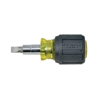 Klein 32561 Stubby Multi-Bit Screwdriver/Nutdriver, 3/16" - Bed Bath ...