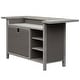 DOMI Patio Bar Counter – Stylish, Sturdy Design with Umbrella Hole and ...