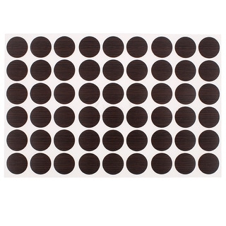 Home Office Self-adhesive Screw Covers Caps Stickers 21mm Dia 54 in 1 ...
