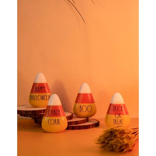 RAE DUNN 5" Resin Candy Corn Decoration - Halloween Decorations ...