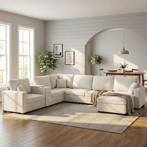 Modular, Fabric, GDFStudio Sectional Sofas - Overstock