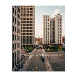 Detroit Michigan Cadillac Square Detroit 02 Building Art Print/Poster ...