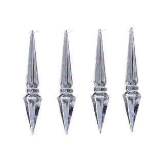 4 Pack Acrylic Diamond Icicles (5") - Set of 2 - Bed Bath & Beyond ...
