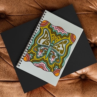 Doodle By Meg Pisces Butterfly Made To Order Notebook Spiral Bound ...
