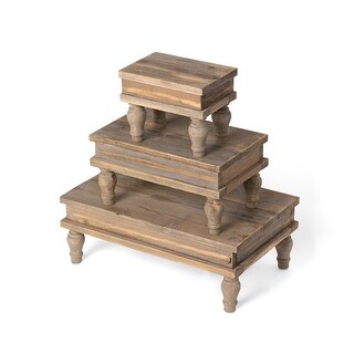 Table Top Risers, Set of 3 - 1"W x 1"L x 1"H - Bed Bath & Beyond - 37101973