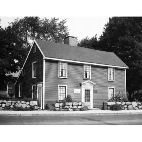 Facade Of A House Birthplace Of John Quincy Adams Adams National ...