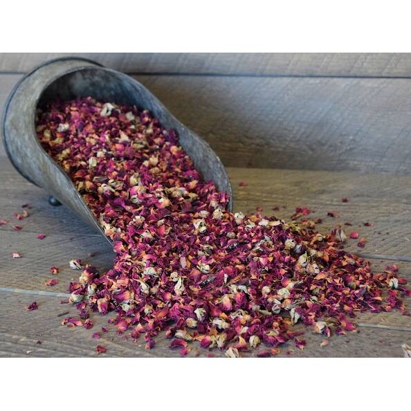 Dried Rose Petals - Rose Buds Grade A 1 lb bag -- Single Bag 1lb - Bed ...