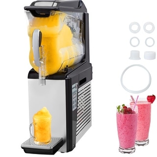 VEVOR Frozen Drink Machine, 10L Single Bowl Commercial Slushy Machine ...
