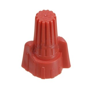 Red Plastic Wing Type Wire Connector American Imaginations - Bed Bath ...