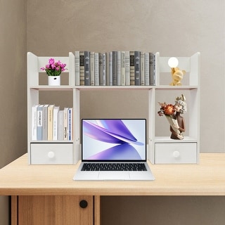 Modern Desktop Organizer Rectangular Office Storage Rack - Bed Bath ...