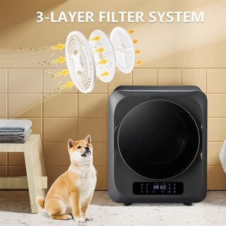 Portable Mini Cloth Dryer Machine,UV Sterilizaiton,Digital Touch Panel ...