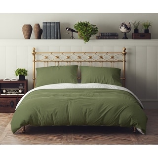 CHECK DASH MOSS Comforter Set By Kavka Designs - Bed Bath & Beyond ...